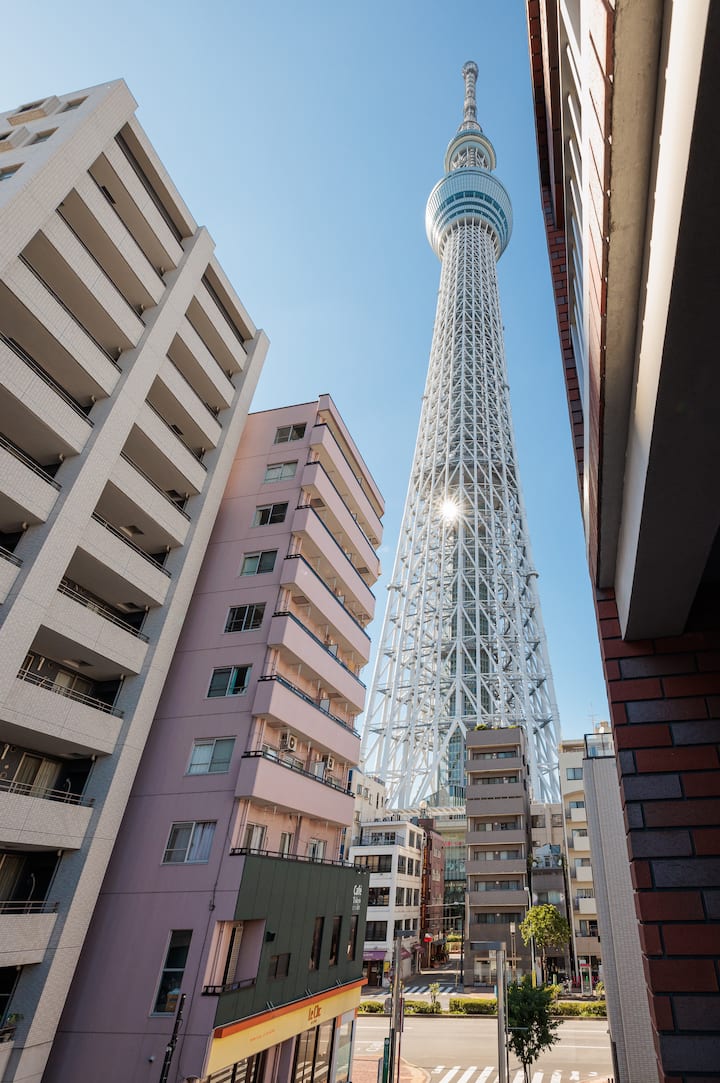 Skytree 5 Min | Direct Airport Access | 4 Guests - Ueno