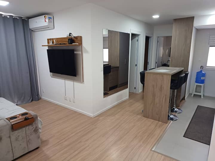 Apto Completo, Central, Com Garagem E Piscina - Rio Grande, Brazil