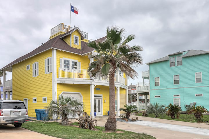 Oceanview 5br Retreat W Shared Pool & Beach Access - コーパス・クリスティ, TX