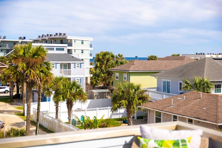 Be A Nomad - Newly Renovated - 1 Blk From The Bch - Jacksonville, FL