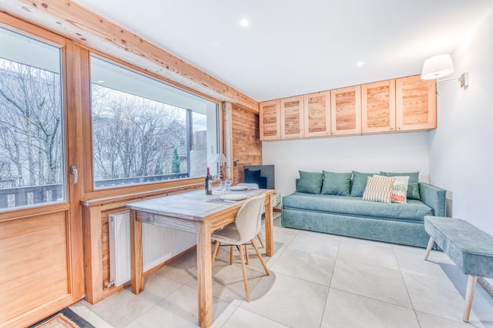 Barrats Studio - Parking Privé & Vue Mont Blanc - Chamonix-Mont-Blanc