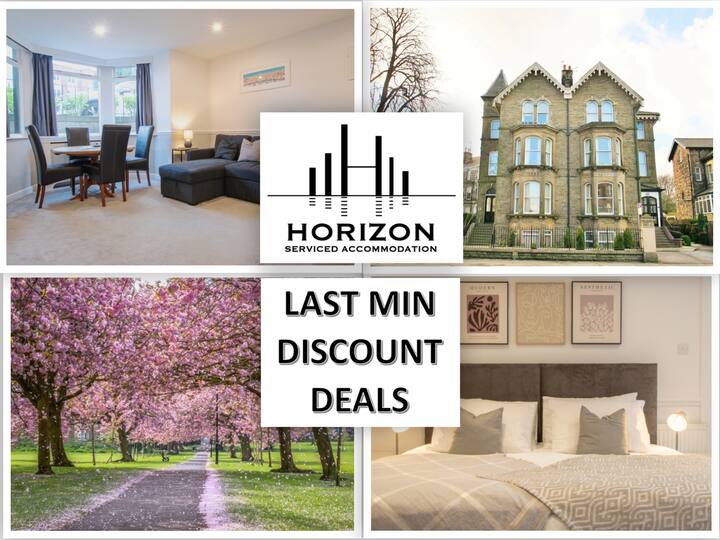 Bright & Spacious Central Apartment - Harrogate