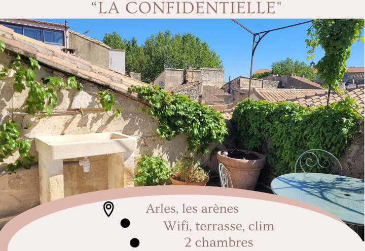 "La Confidentielle"*centre Arles*terrasse - Arles
