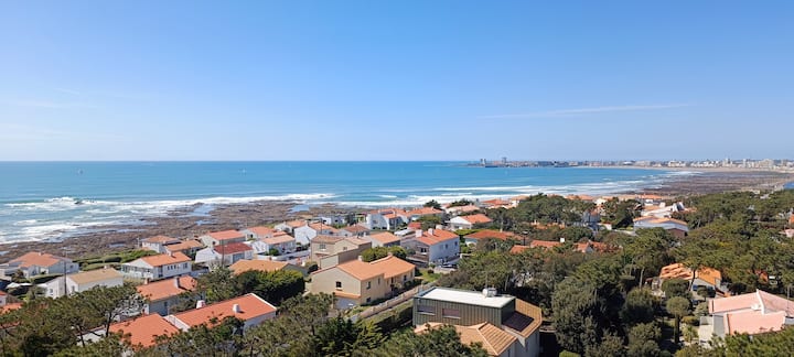 Antares- Vue Mer+parking Privé - Les Sables-d'Olonne