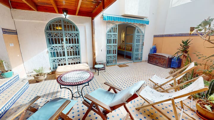 Villa Traditionnelle Berbère Avec Jardin - Agadir