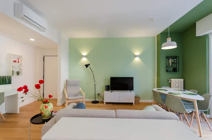 Vivimihome - Fiordalisi Stile Comfort Vicino Metro - Milán