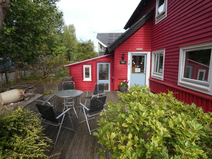 Rainbow Lodge, The Park Ecovillage, Double Room - Findhorn