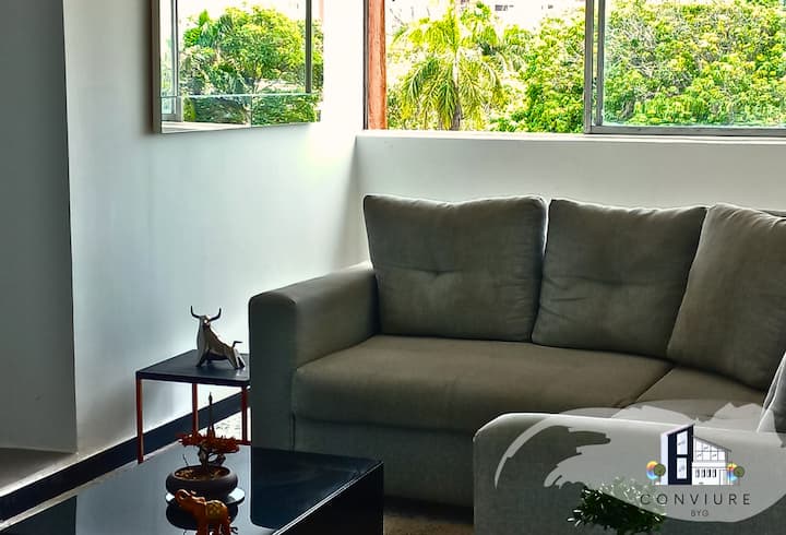 Apto Con Aire En Grandiosa Zona - Barranquilla