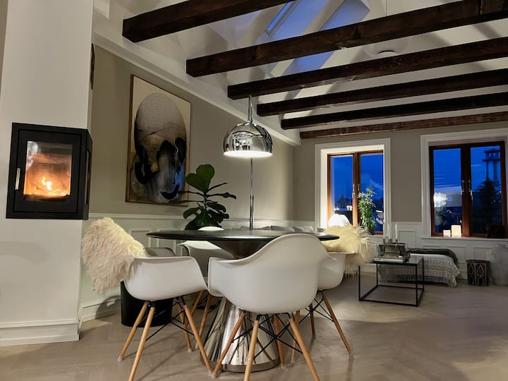 Stylish Nordic Haven In The City - Roof Terrace! - Kopenhag