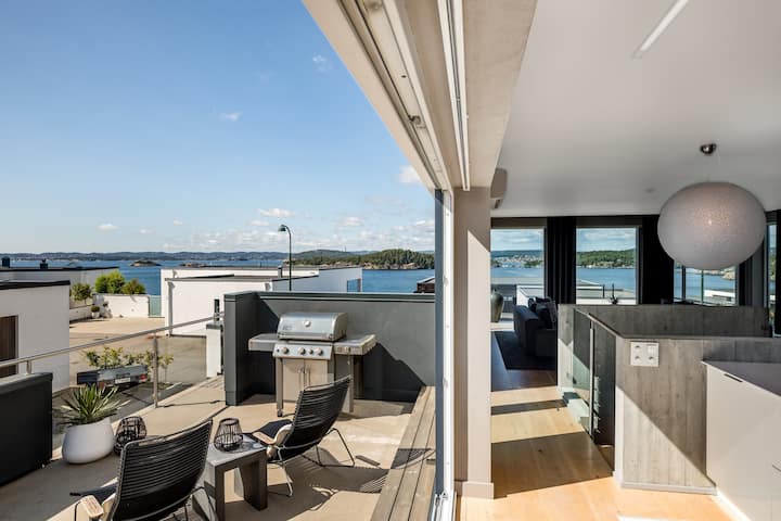 Stor Enebolig På Nydelige Dvergsnes - Kristiansand