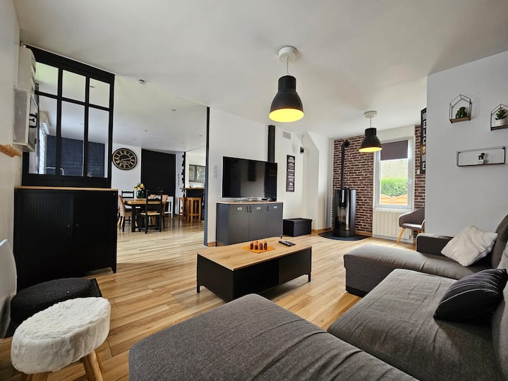 Le Doux Repos, Maison Avec Parking - Étretat
