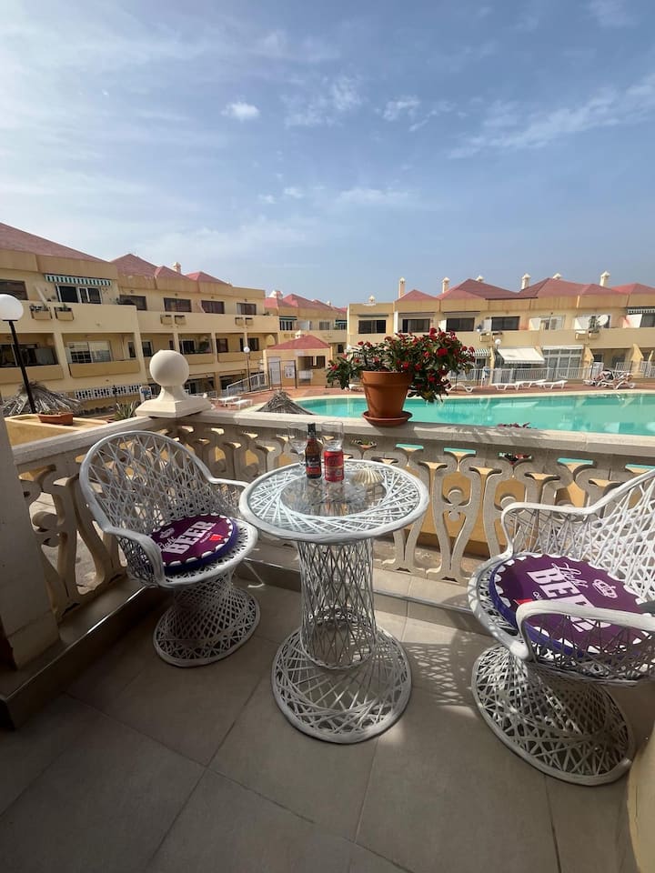 Cozy & Pool View In Mareverde - Adeje