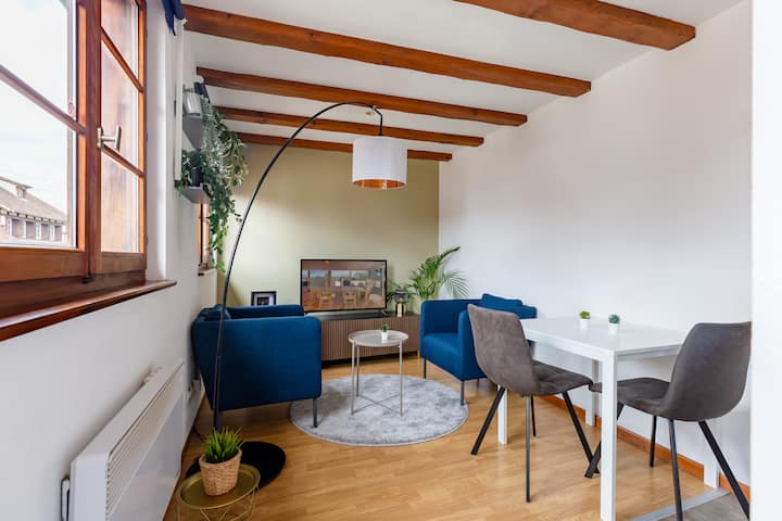 Tanneur 6, Coeur De La Petite Venise - Duplex 1br - Colmar