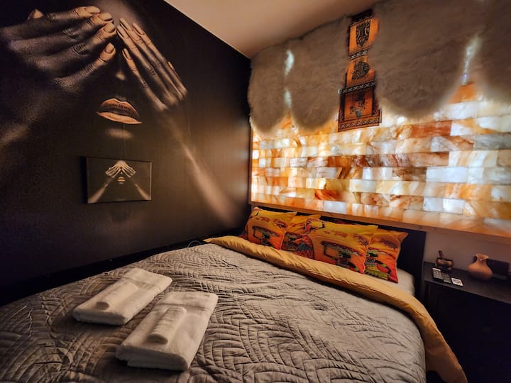 Gdańsk - Home Spa With Jacuzii & Sauna "Afryka" - グダニスク
