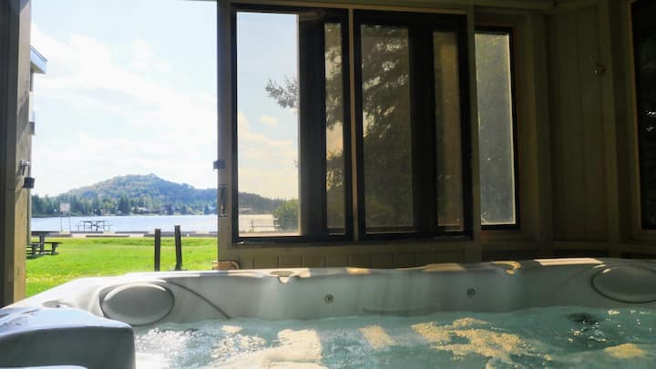 Emme Chalet - Vue Sur Le Lac Et Spa Privé - Sainte-Agathe-des-Monts