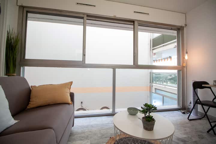 Cute Studio With Pool, 500 Meters To The Beach - Antibes