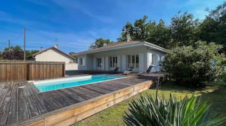 Villa De Charme Avec Piscine - Hourtin