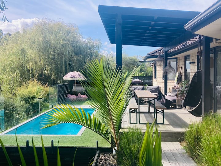 Tropical Vibe Near The Beach - Waimauku - Parakai