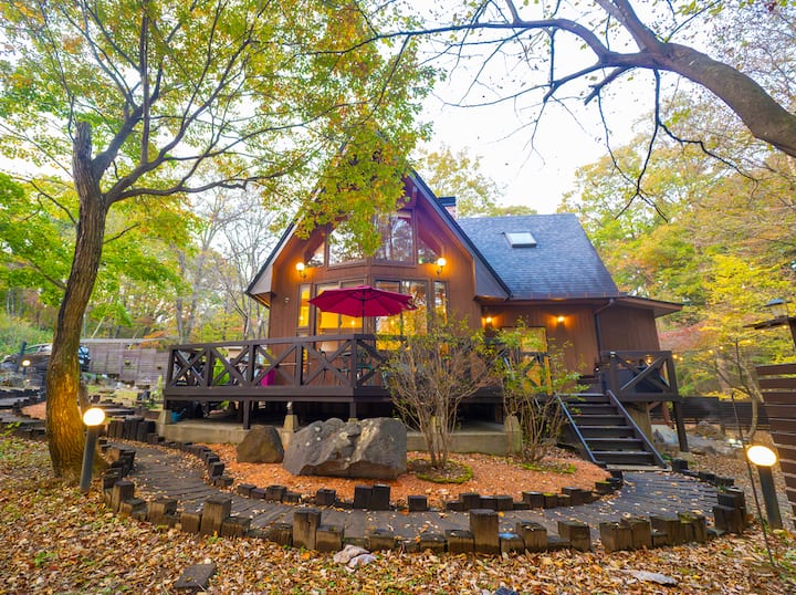 【サウナ Bbq 一棟貸切】スイートヴィラ Nasu四季リゾート【定員10名・連泊最大20％off】 - 나스마치