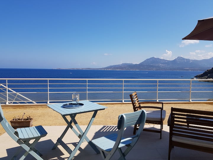 Corse T1 En Rdc Villa Bord De L'eau Quartier Calme - Calvi