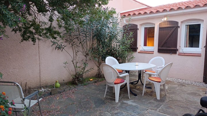 Maison Plein Pied, Dans Domaine Privé, Marina Sud - Saint-Cyprien