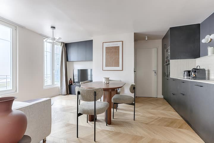 Luxury & Design Flat 1br/4p- Bastille - Paris