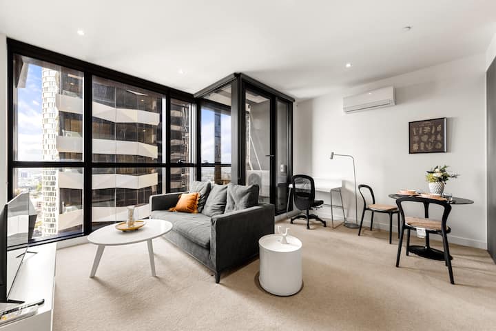 Cozy 1br Apt Melbourne Central Free Parking - Melbourne