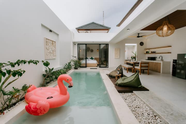 Brand New Tropical Villa 2br Private Pool - Jimbaran