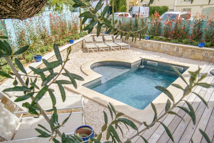 Villa #5 Min Croisette Et Plages #Piscine #Parking - Cannes