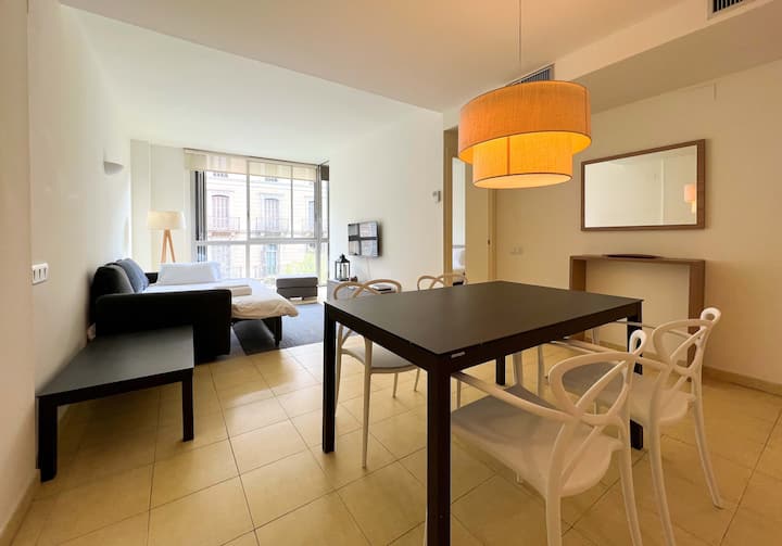 Appt Confortable Et Moderne Pour 4 Personnes - Barcelone