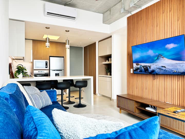 Depa Céntrico Cerca Del Hu Y Gym Nl + Parking - San Pedro Garza García