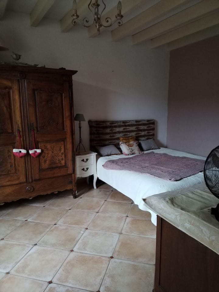 Chambre Privé Maison Campagne - Grignan
