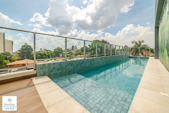 ¡Increíbles Vistas Panorámicas! Zona Shoppings. 5* - Asunción