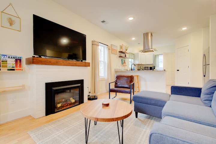 Cozy Stone -Remodeled Stone Home W Office 3bd 2bth - Tuttle Creek State Park, Manhattan