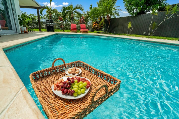 Winter Promos:private Heated Pool+hot Tub+golf+bbq - Davie, FL