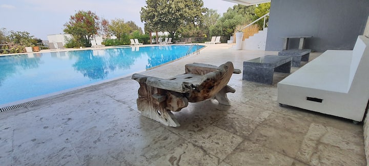 Spaceous Flat For Coastal Escape - Akyarlar