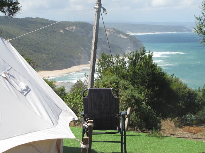 5  Metre Bell Tent Adjoining Great Ocean Walk - Great Ocean Road