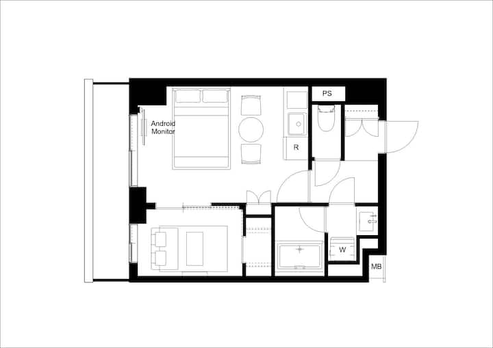 9 Minutes Walk From Asakusa Station! E03 - Tokyo