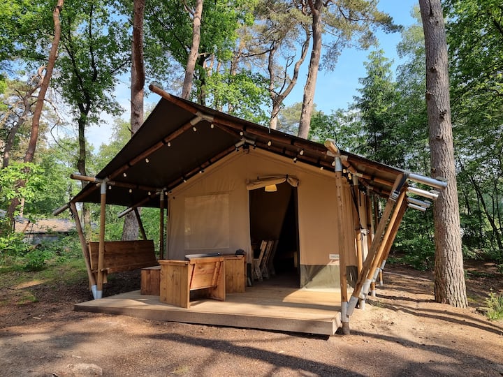 Camping De La Vallée - Tente Safari 4p - Hamoir