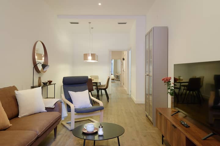 Tout Neuf! Terrasse Et 3 Chambres Sur La Rambla - Barcelona