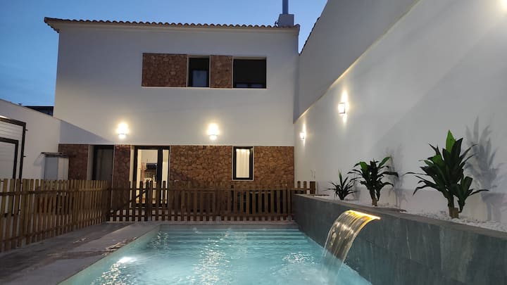 Casa De La Pleita, Con Piscina - Membrilla