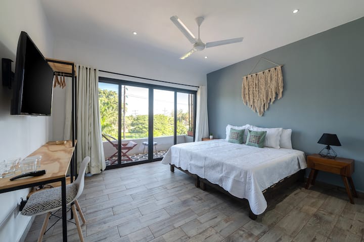 Estudio N2 Excelente Ubicación Cancún : Wi-fi + Ac - Cancún