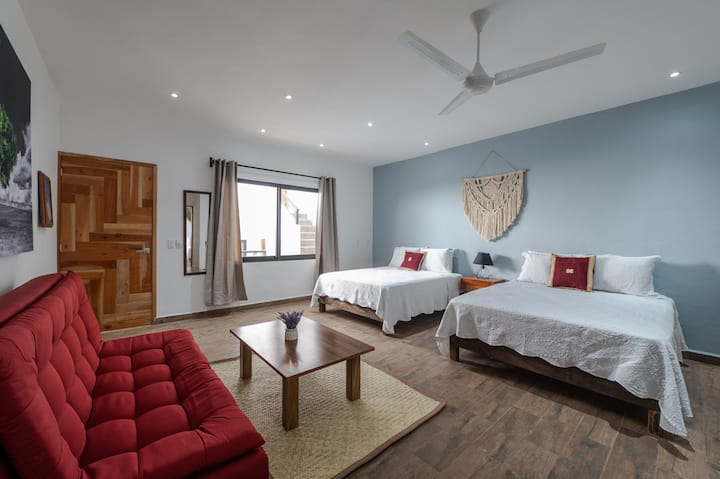 Estudio N6 Excelente Ubicación 2hab + Ac+wifi - Cancún