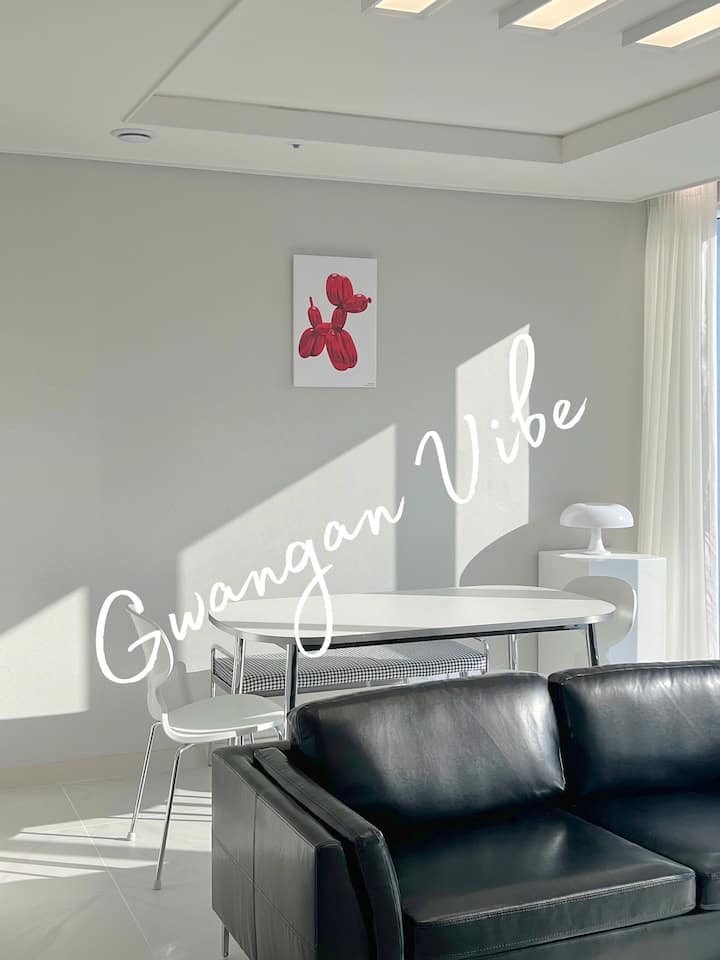 광안 바이브.12 # 광안리해변 10초 #침대2 # 포토스팟 # 감성정원뷰 - Busan