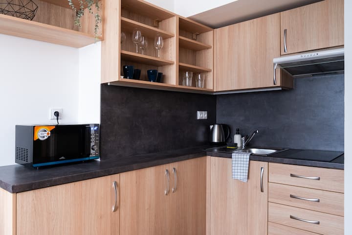 Studio Apartment In Brno-center - Tuckova St. - Brno