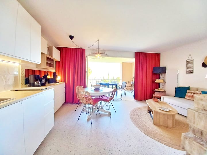 Coup De Coeur Au Hameau-cap Estérel-6 Pers-wifi - Calanque des Anglais