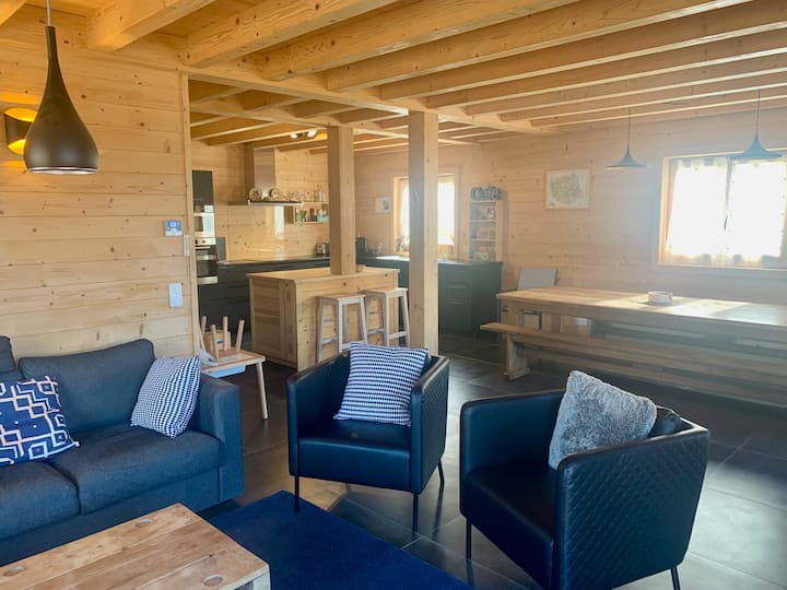 Chaleureux Chalet 8 Personnes - Ancelle