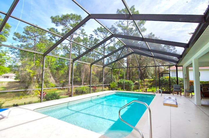 Shades Of Blue - Heated Pool! Pets Welcome! - Dunnellon, FL