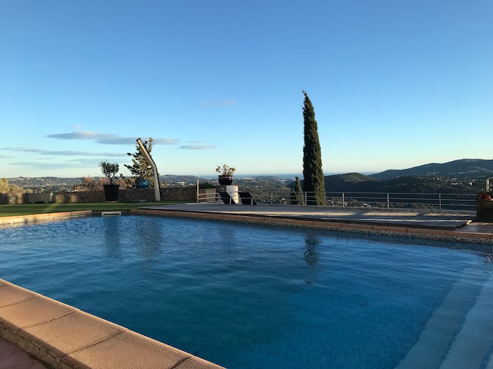 Nid D'aigle  Vue Panoramique Mer - Grasse