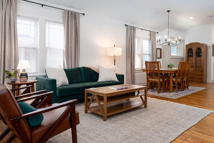 Historic 1909 Home W/ King Beds-walk To The Plaza! - Bricktown - Oklahoma City